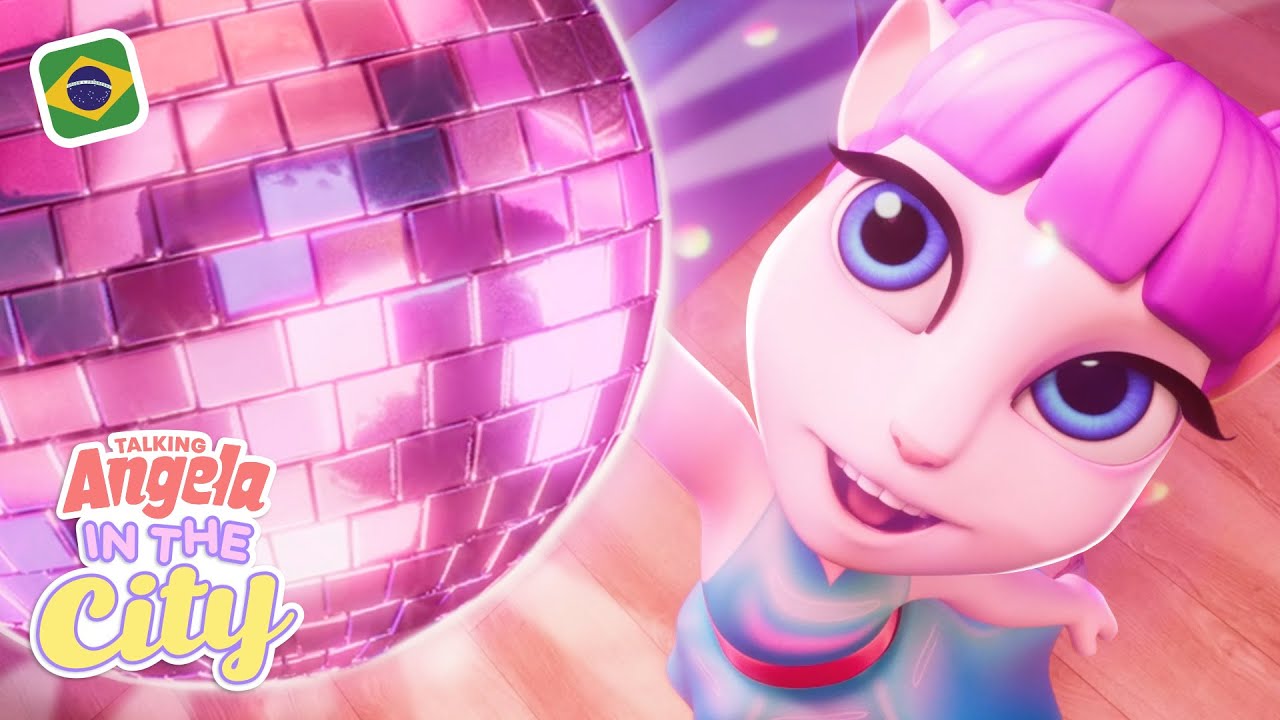 Histórias da Angela 💖 Coletânea de Talking Angela: Na Cidade - YouTube