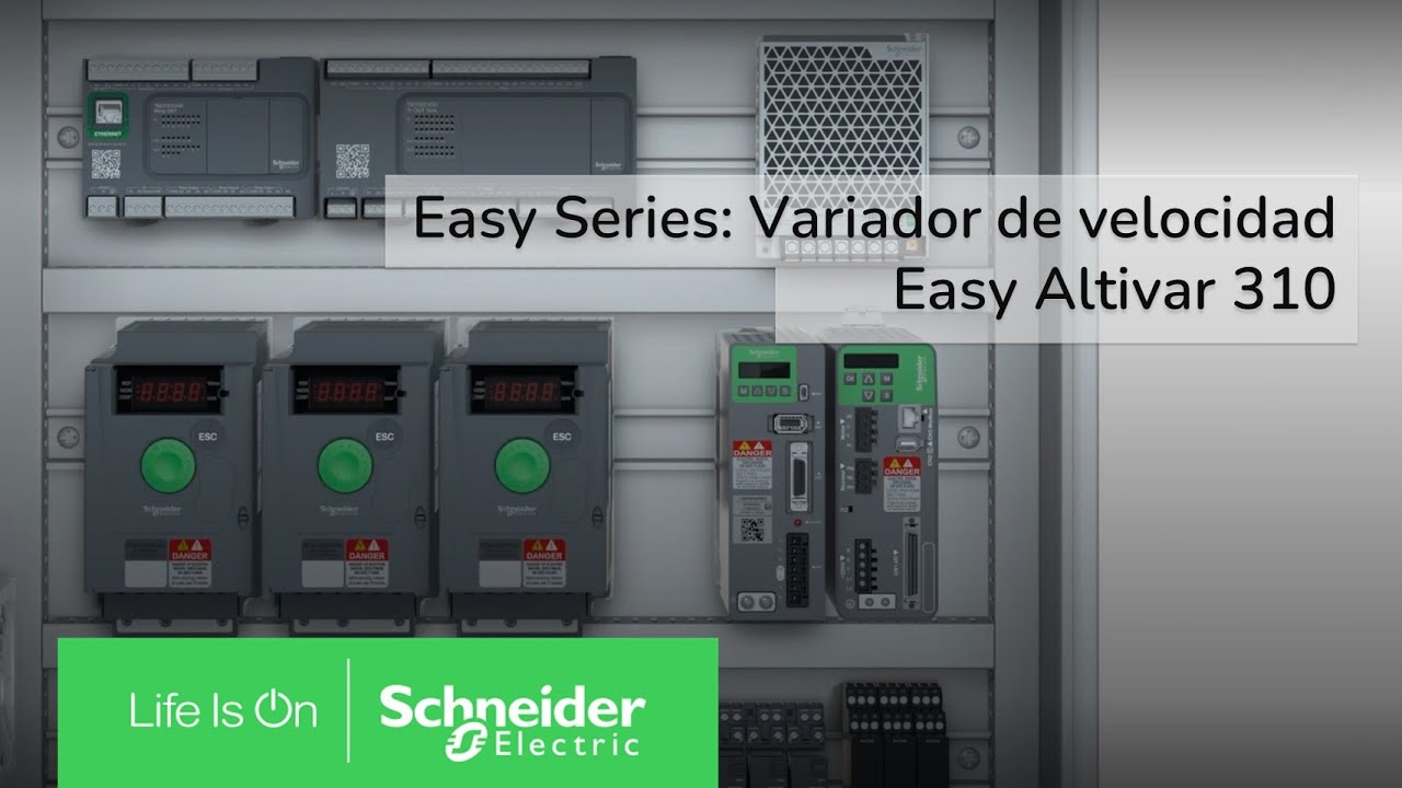 Easy Series: Variador de velocidad Altivar 310 - YouTube
