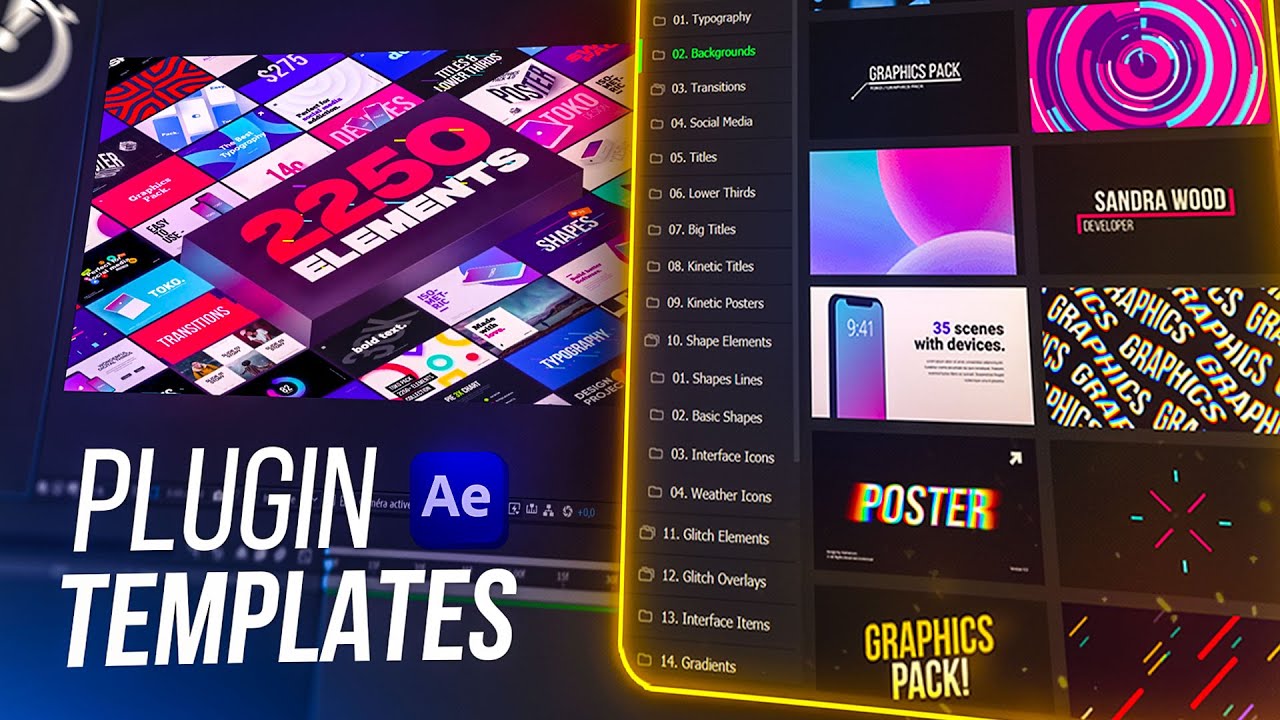 Le MEILLEUR Plugin After Effects (TEMPLATES INCROYABLES) - YouTube