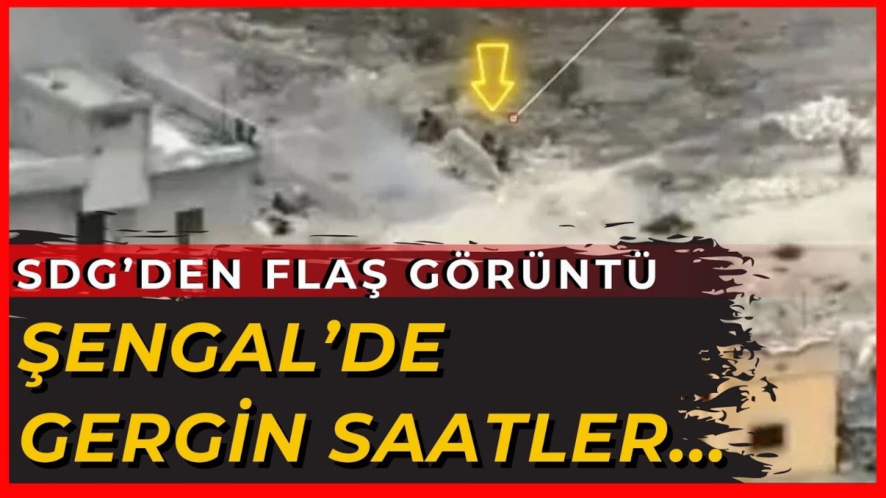 DSG'den flaş görüntü, Şam heyeti Rojava'da, Şengal'da gergin saatler - YouTube