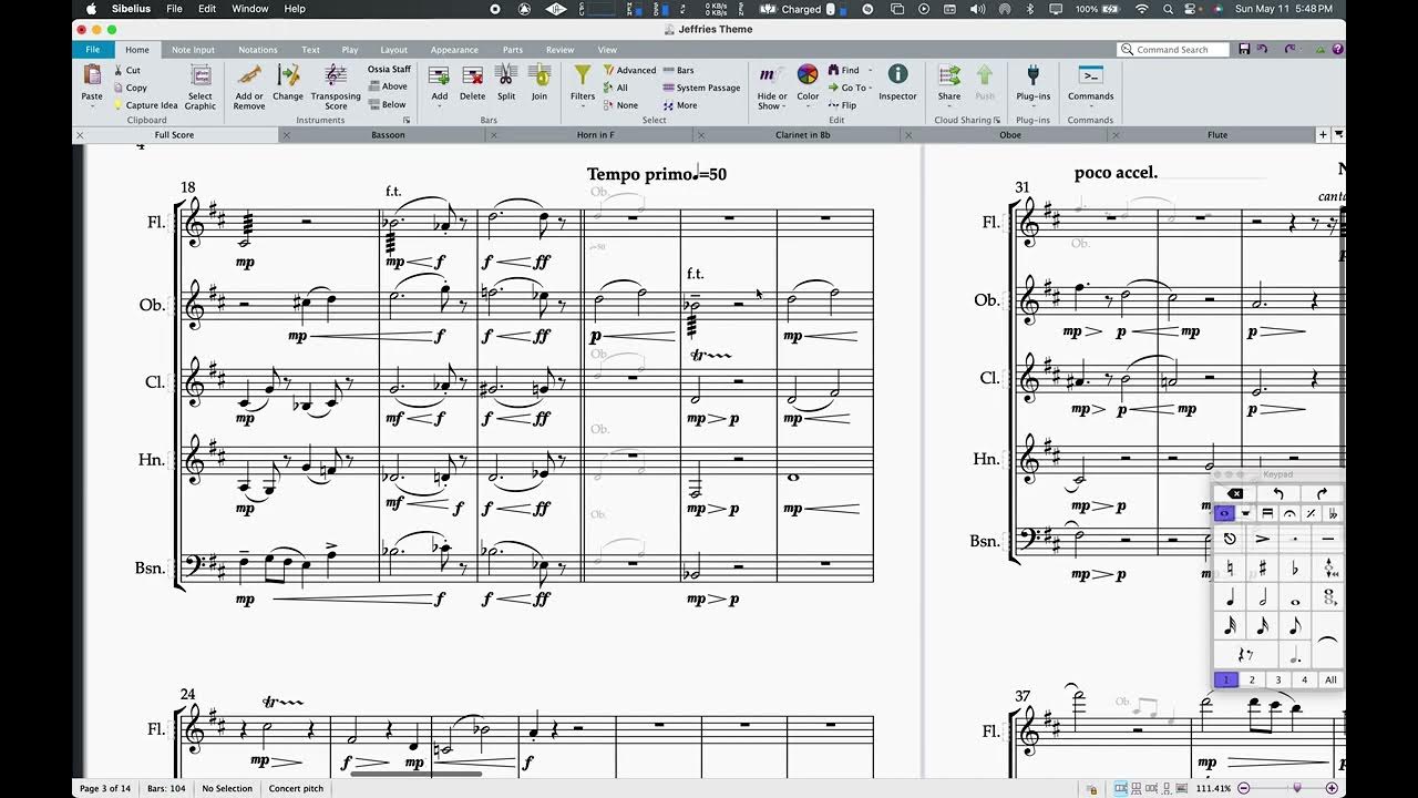 How to create cues in Avid Sibelius Pt.1 - YouTube