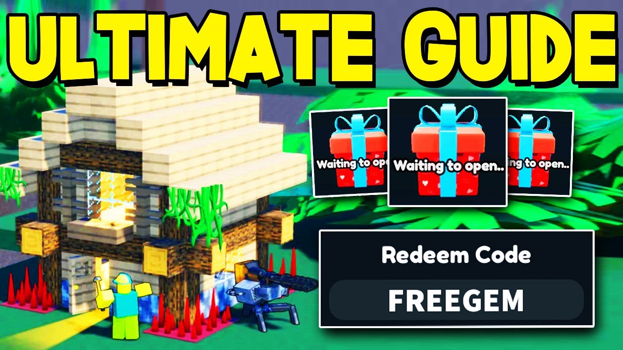 BUILD DEFENSE GUIDE! (ALL NEW CODES & CLAIM VERIFY REWARDS) ROBLOX ...