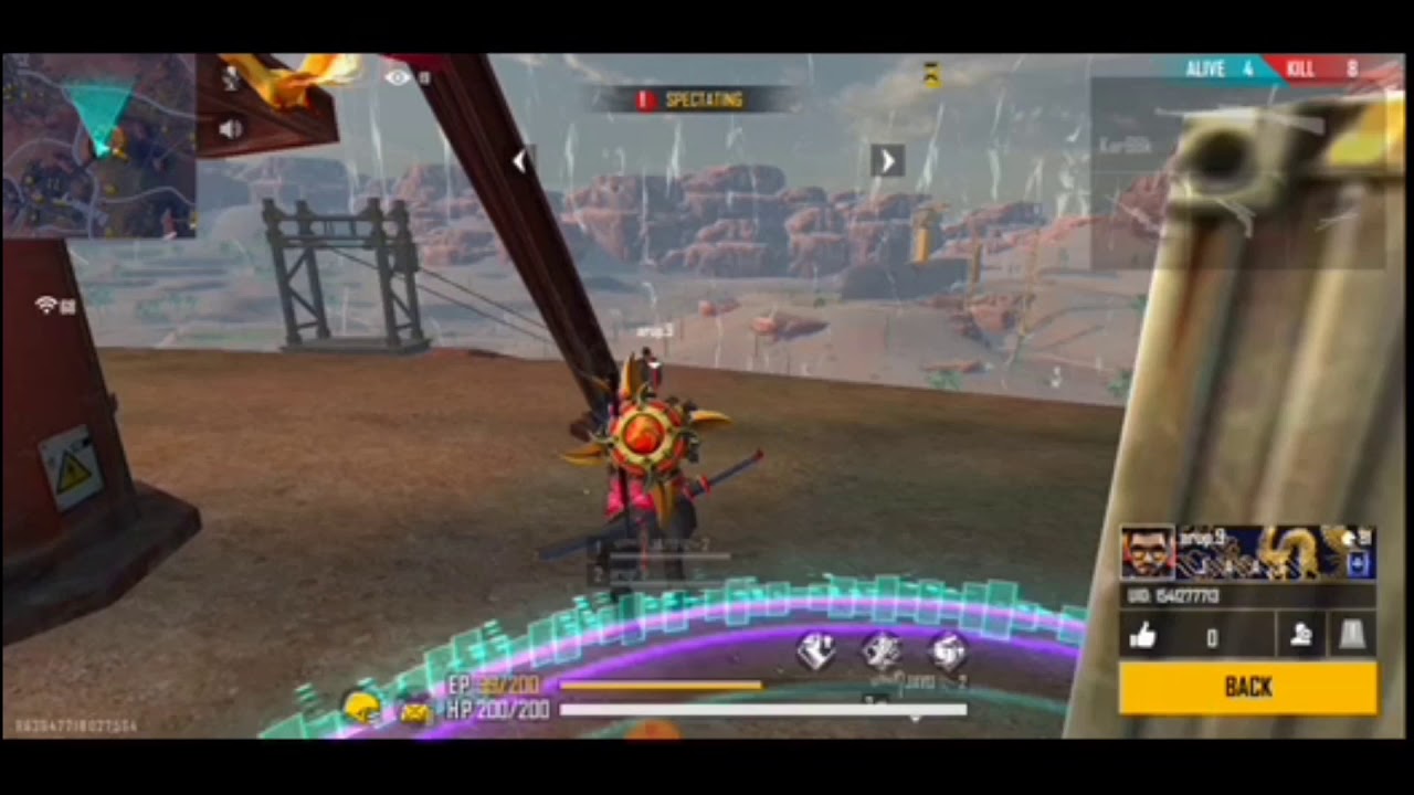 GOD HEADSHOT HACKER IN MY GAME - YouTube