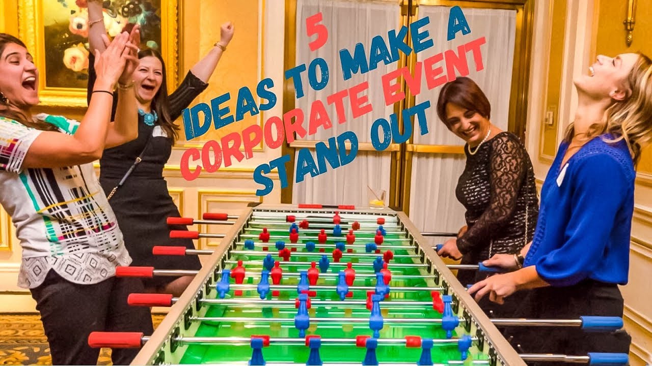 CORPORATE EVENT ENTERTAINMENT IDEAS - How to make it a GUARANTEED ...