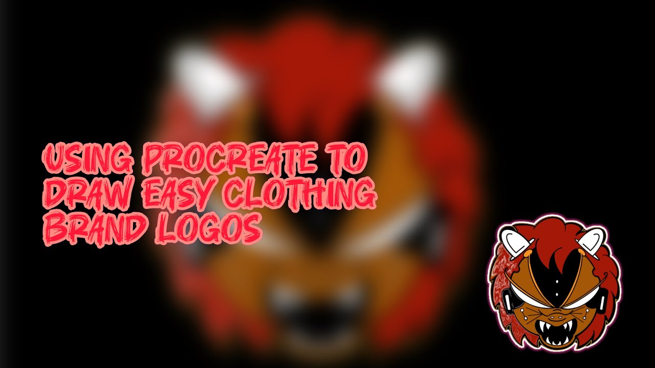 Easy Way To Start A Clothing Brand Logo With Procreate | Billion Armor ...