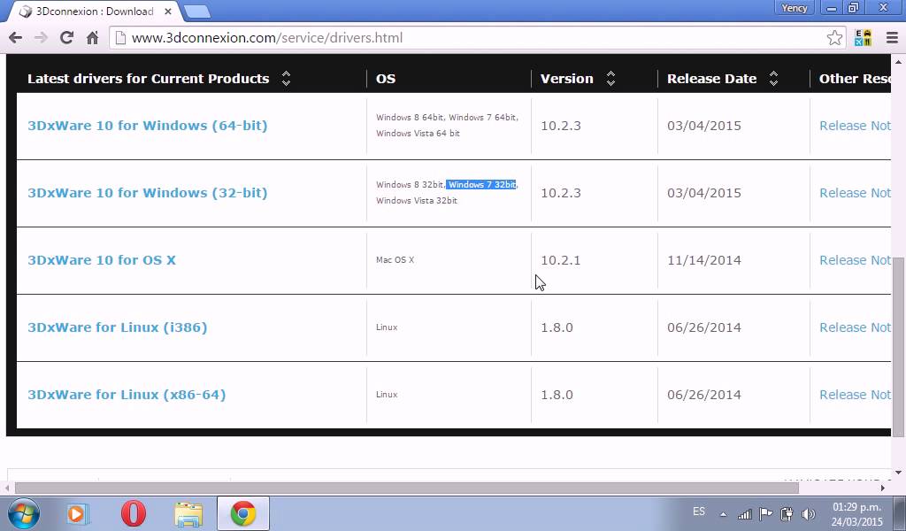 pasos para instalar driver de space mouse pro wireless - YouTube