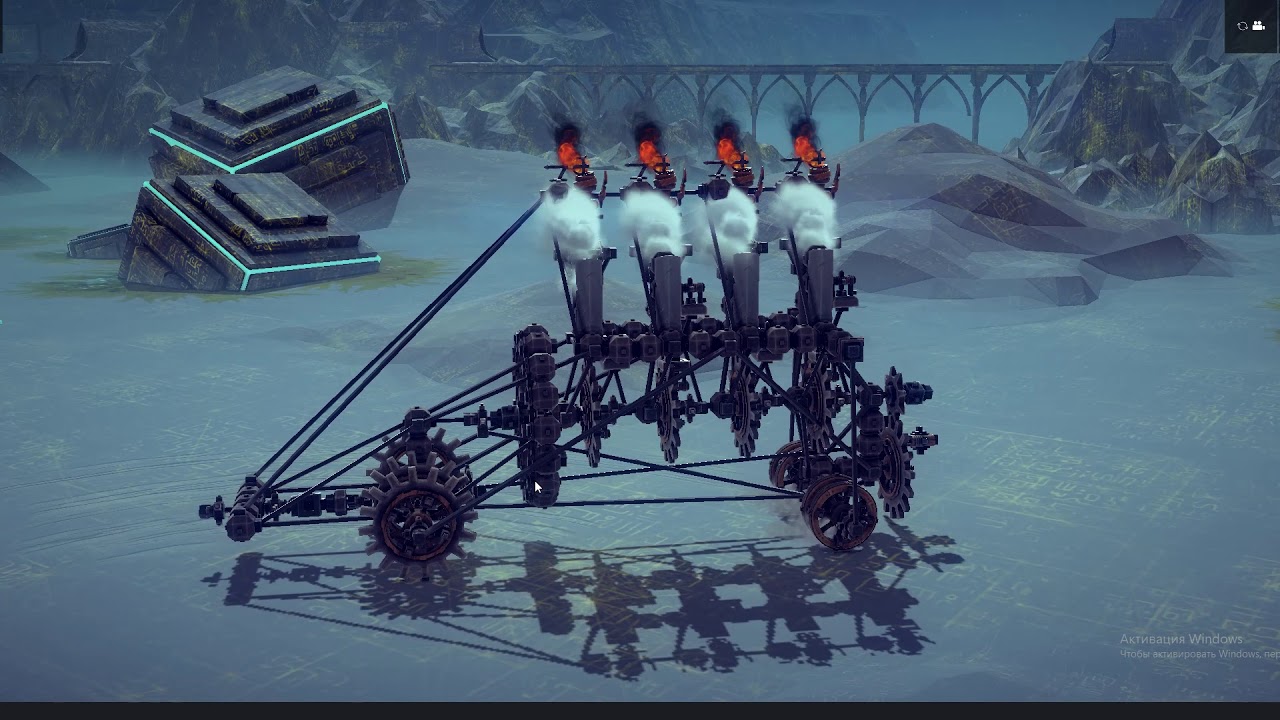 Besiege fastest steam car update - YouTube