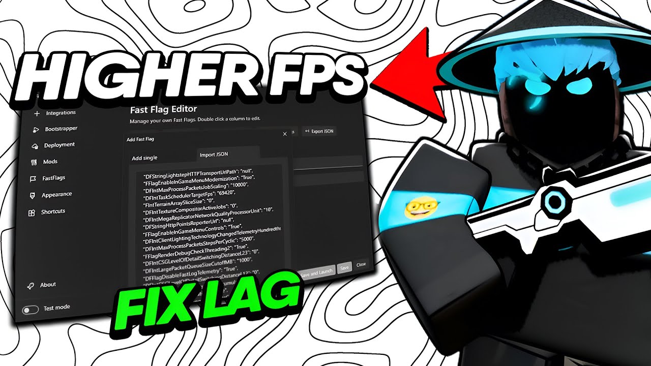 BEST FISHSTRAP SETTINGS for MAX FPS & LOW PING in Roblox! (BOOST FPS ...