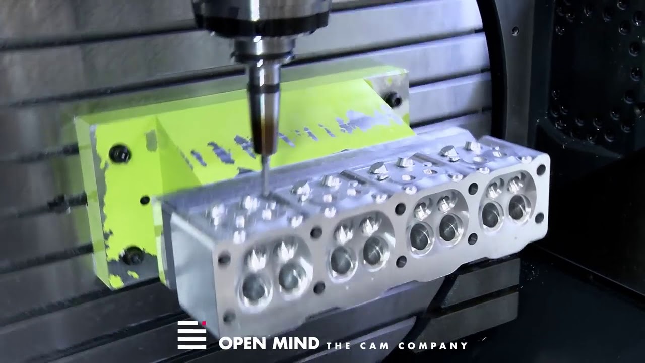 Proses Pembuatan Blok Mesin Mobil menggunakan Mesin CNC 5 AXIS - YouTube