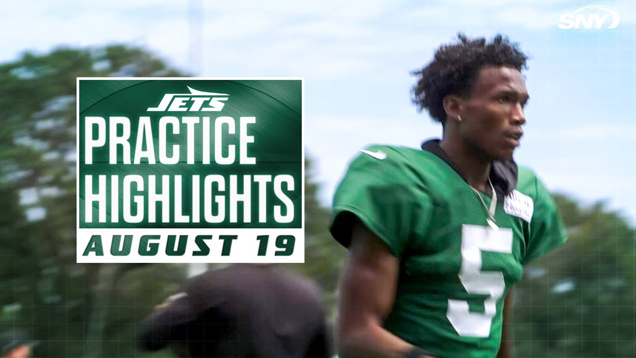 Jets Training Camp Highlights | Garrett Wilson, Justin Fields, Sauce ...