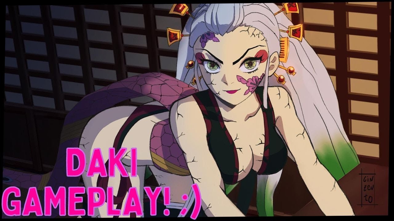 Baby Girl Daki Pulled Out Them Things!! | PS5 Demon Slayer Daki ...