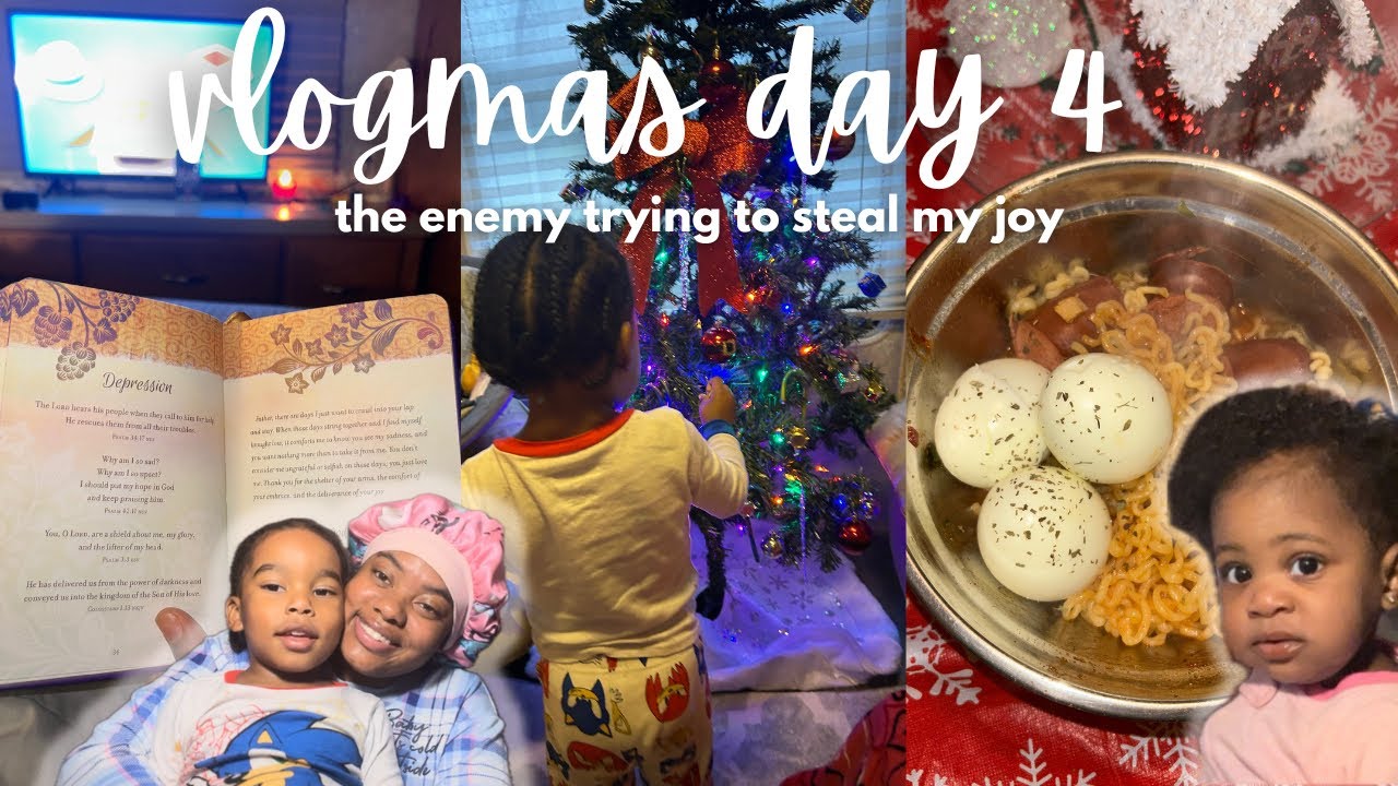 ( VLOGMAS DAY 4 ) DEPRESSION IS TRYING TO CREEP IN 😕| DENALI PUT HIS ...