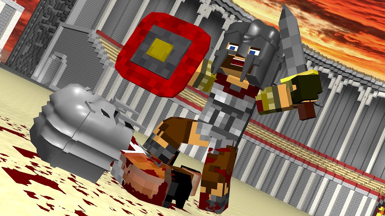 Minecraft | SURVIVAL OF THE FITTEST GLADIATOR SLAUGHTER! - YouTube