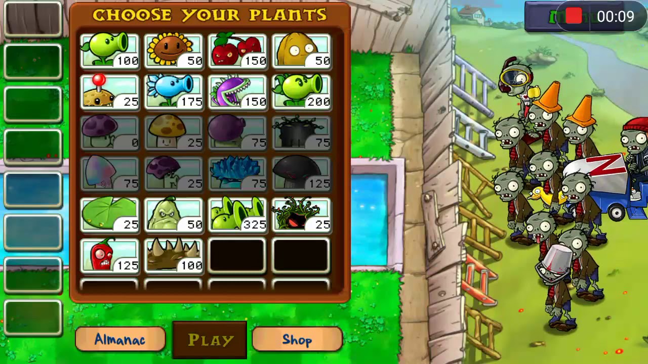 Plant Vs Zombies POOL_LEVEL_07 - YouTube