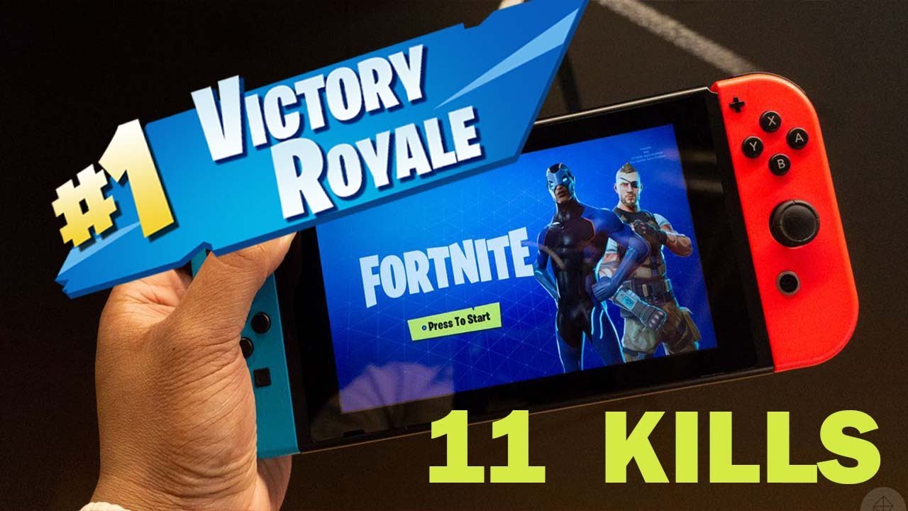 Fortnite - winner (11 kills) - Nintendo Switch - YouTube