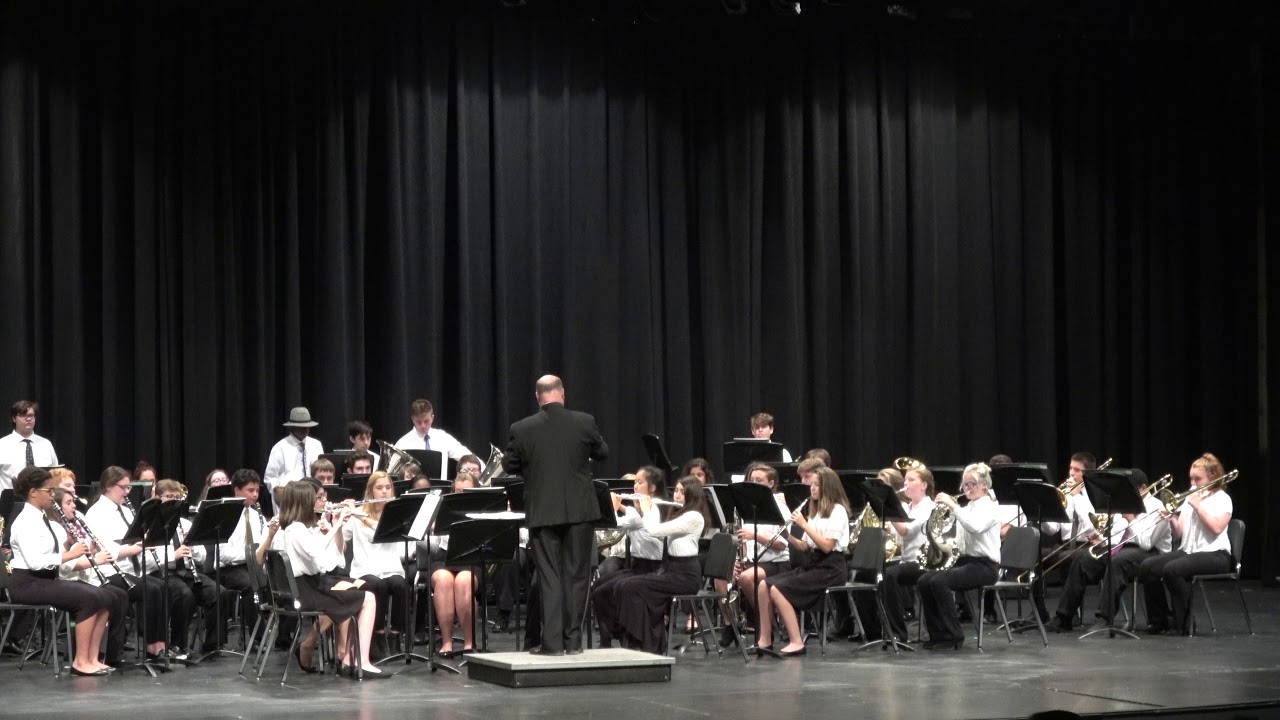Thomas Worthington High School Concert Band 9/26/18 TWHS #2 - YouTube