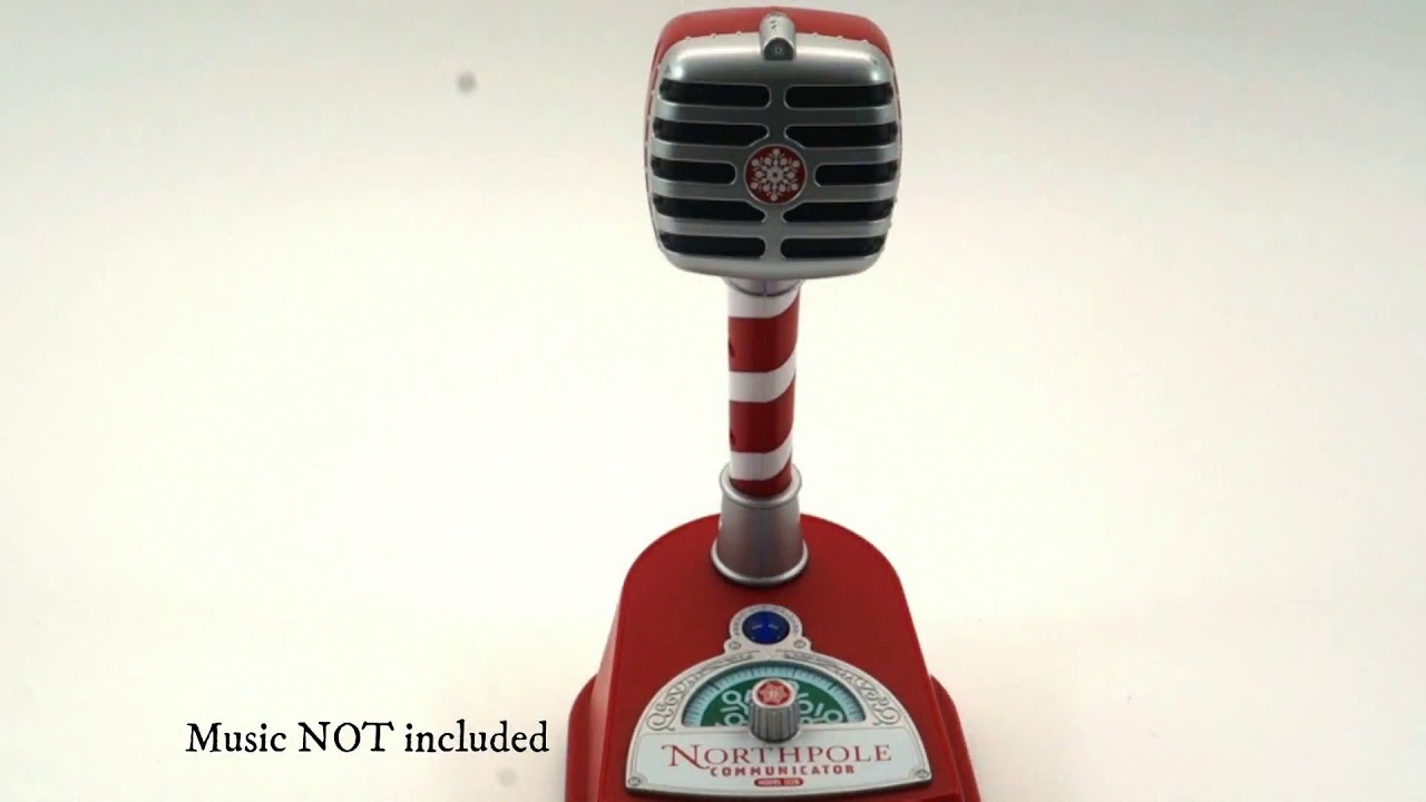 Hallmark North Pole Communicator Clock and Calendar - YouTube