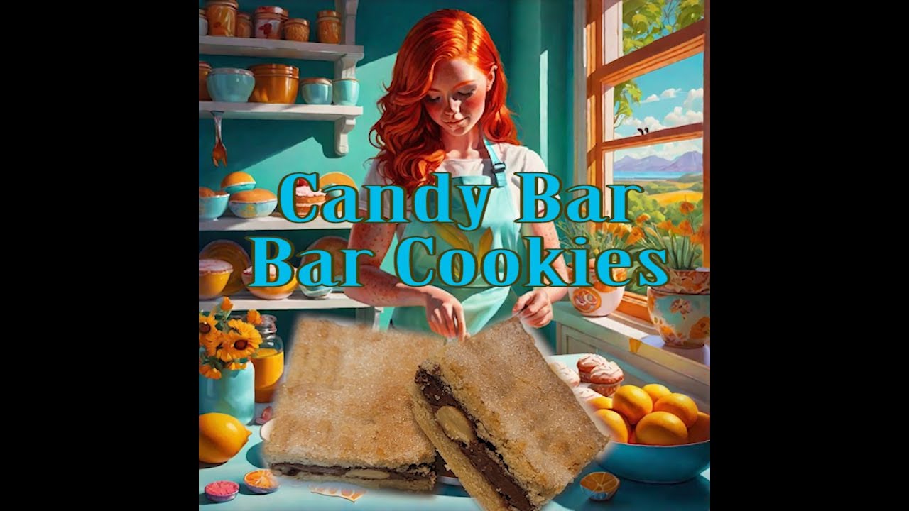 Candy Bar Bar Cookies - YouTube