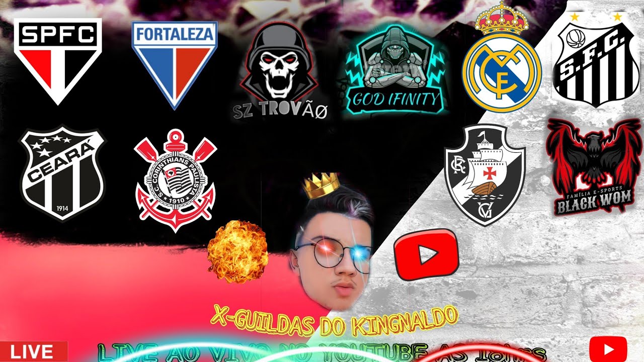 🔴 XGUILDA DO KINGNALDO - FREE FIRE AO VIVO - XGUILDA 🏆 - YouTube