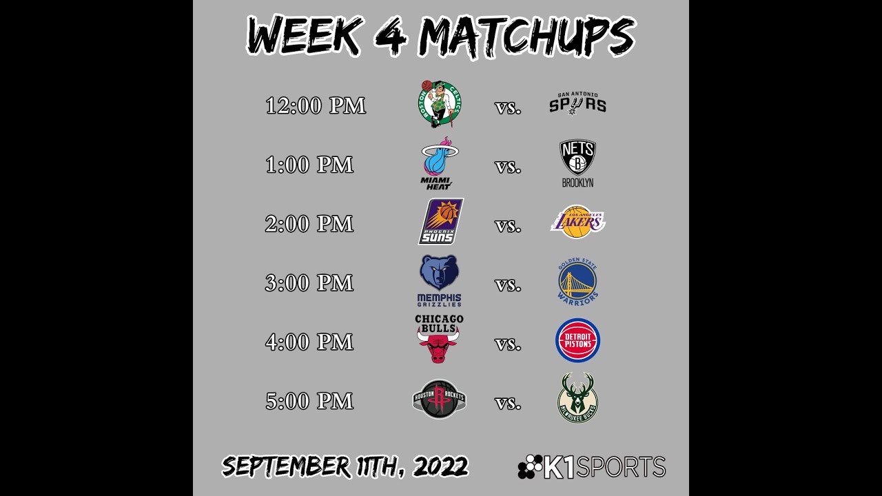 Week 4 - September 11, 2022 - YouTube