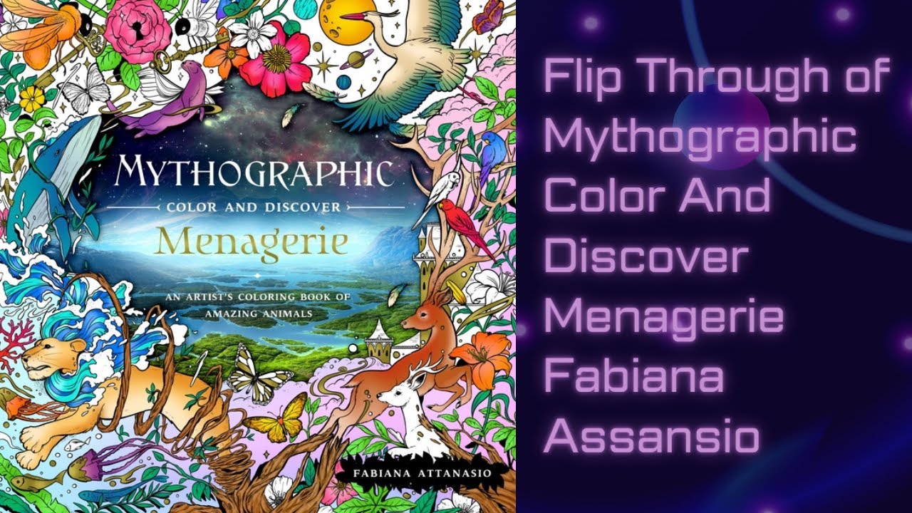 New Release | Flip Through of Mythographic Color And Discover Menagerie ...