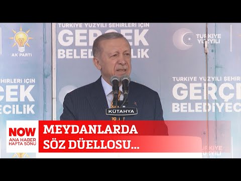 Meydanlarda söz düellosu... 3 Mart 2024 Gülbin Tosun ile NOW Ana Haber Hafta Sonu