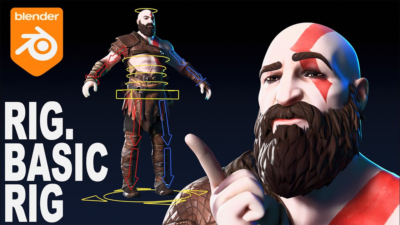 Basic Game Rigging for Animation - YouTube