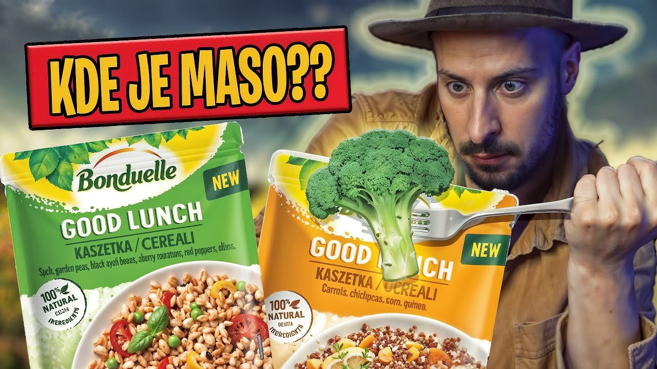 Tohle nemyslí vážně! HOTOVKY ÚPLNĚ BEZ MASA! 😆| Bonduelle Good Lunch | MAD BBQ - YouTube