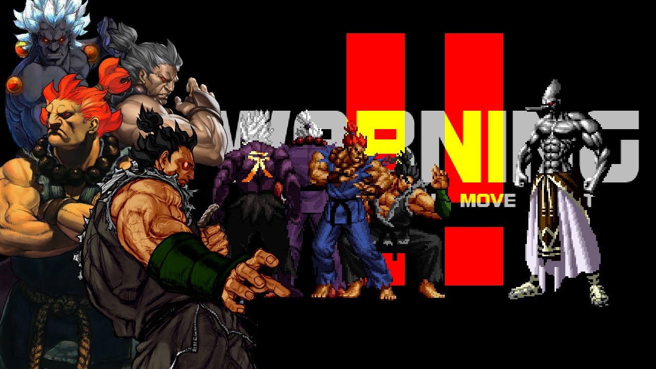 Akuma, Shin Akuma, Ten Akuma & Oni Akuma - KOF Anthology v4 ...