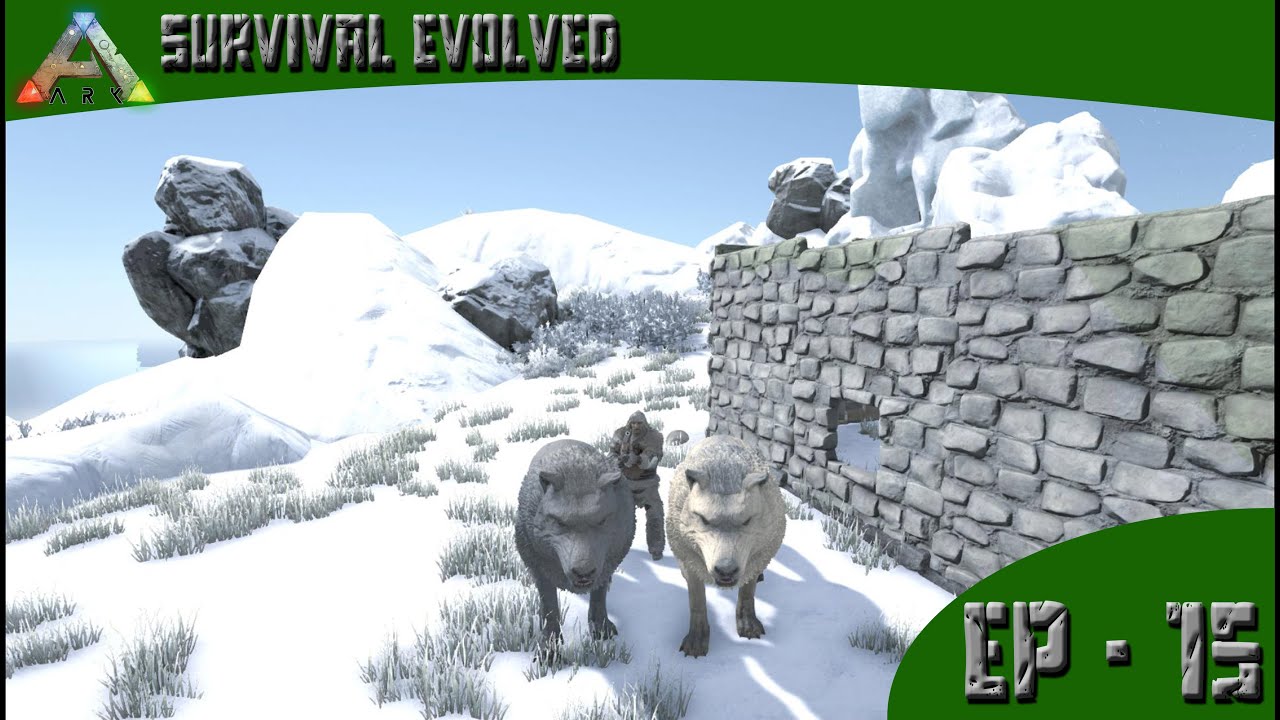 ARK: Survival Evolved - Dire Wolf Taming - Series Z - EP-15 - YouTube