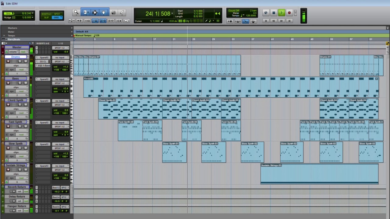 [Electronic] EDM Sample - YouTube