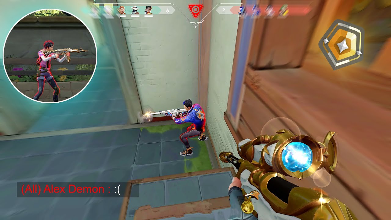 Destroying Gold Lobby with Operator - YouTube