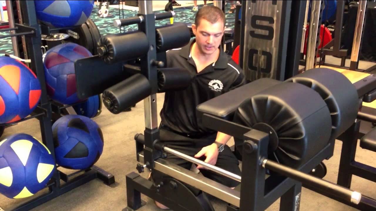 Glute-Ham Machine From Samson Equipment - YouTube