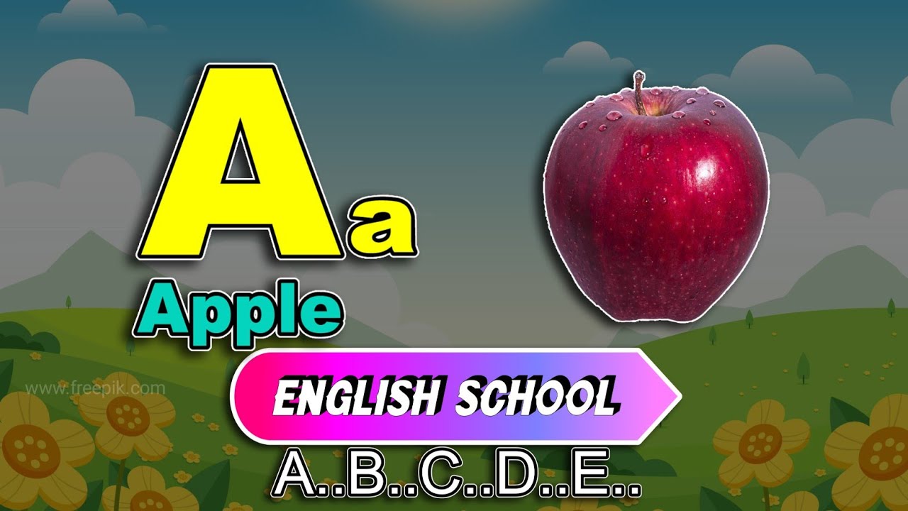 ABC Letters Learning and Basic English Vocabulary lesson 49 - YouTube