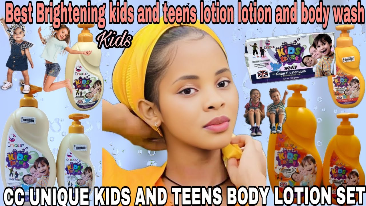 BEST BRIGHTENING KIDS AND TEENS BODY LOTION SET |THIS PRODUCTS WILL ...