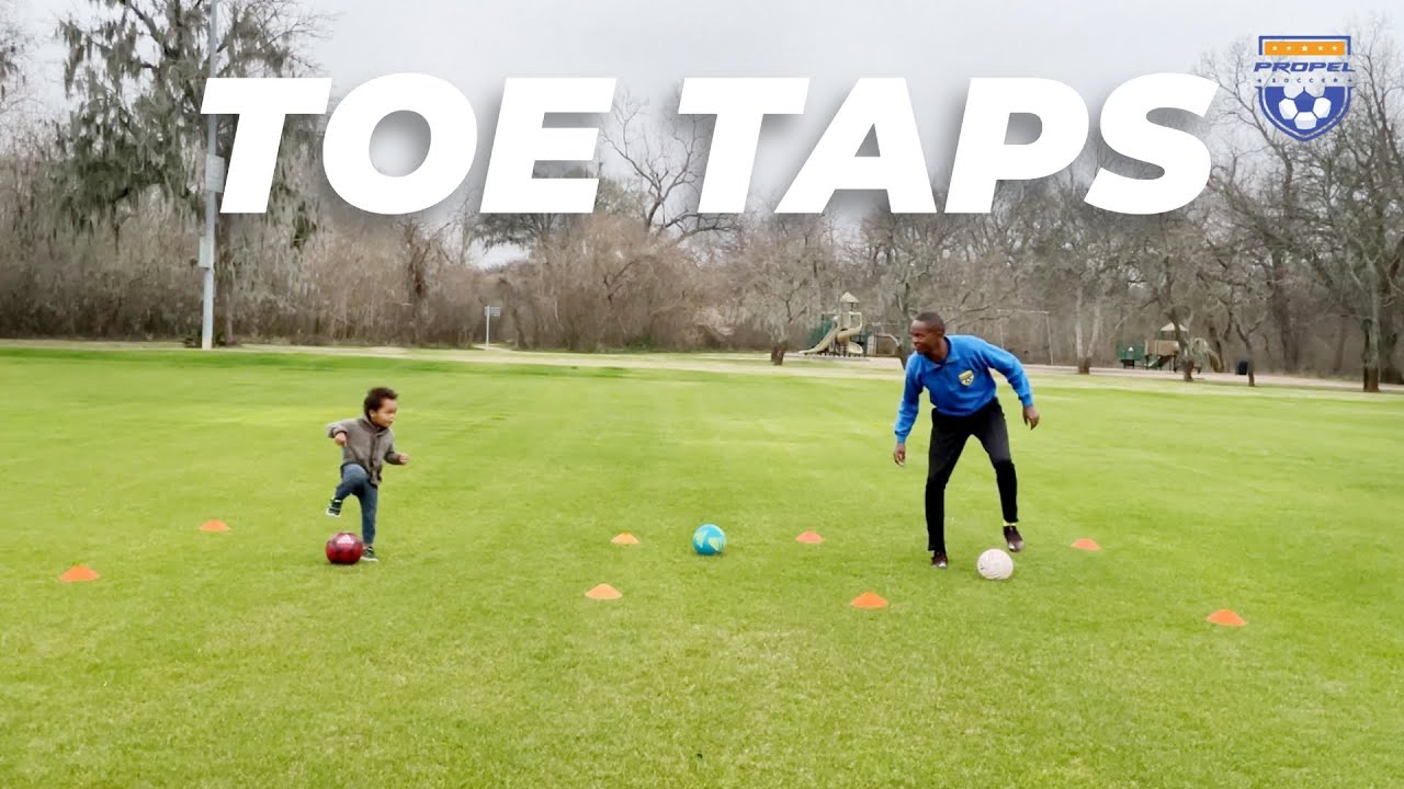 Toe Taps Beginner - YouTube