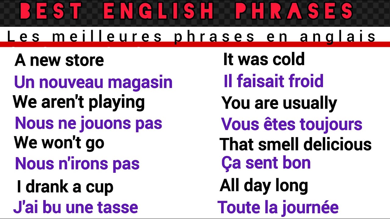 Learn how to keep an English conversation || Apprendre à tenir une ...