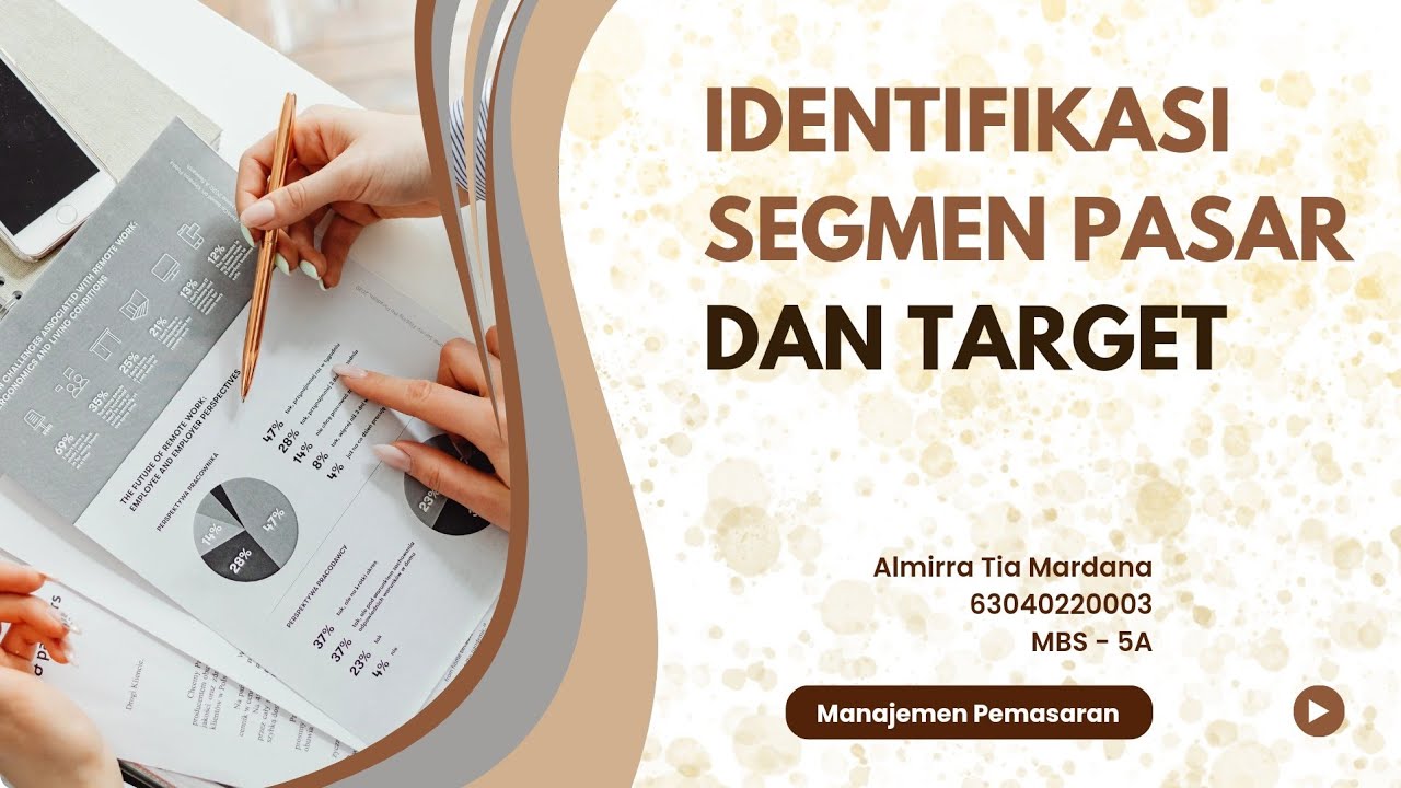 Manajemen Pemasaran || Identifikasi Segmen Pasar dan Target. - YouTube