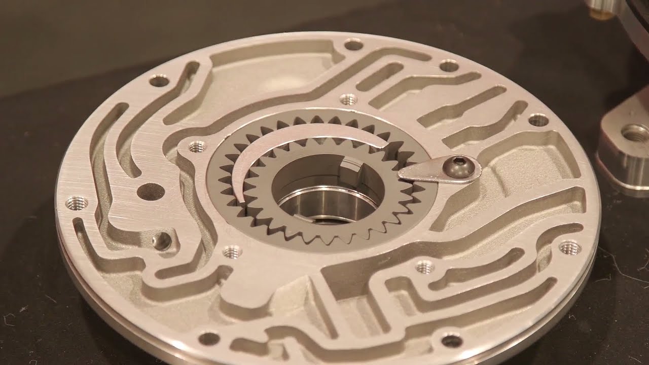 SEMA 2017: ATI Performance Products TH350 Aluminum Pump Body - YouTube