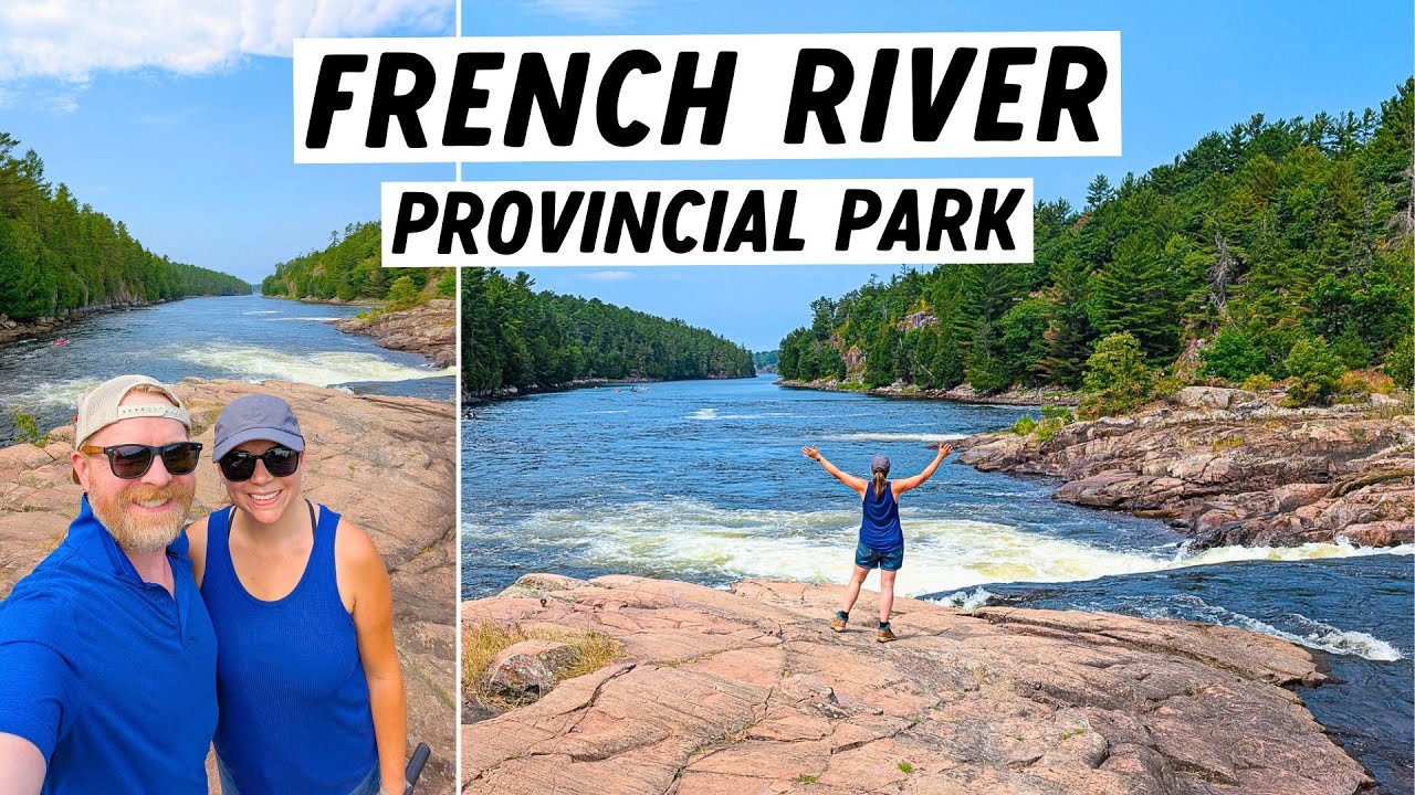 Visiting FRENCH RIVER Provincial Park | Ontario Parks | Recollet Falls ...