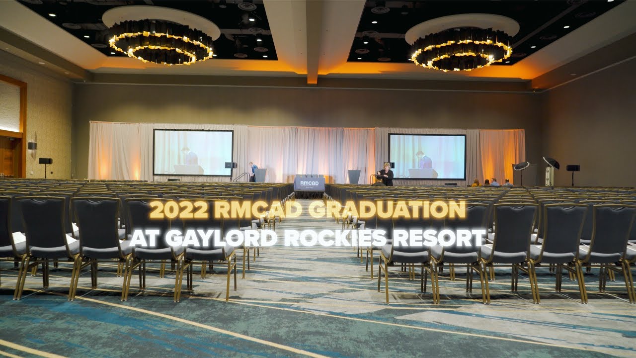 RMCAD's Largest Graduation at Gaylord Rockies Resort! - YouTube