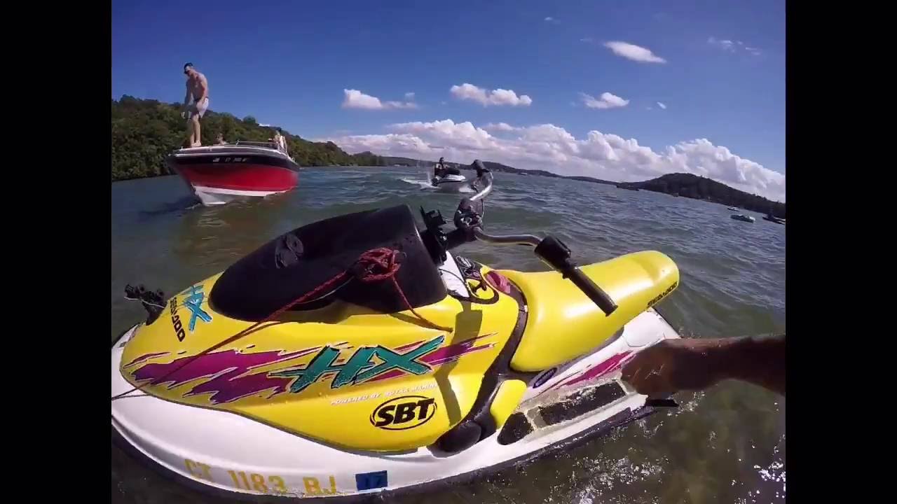 Seadoo HX on the lake - YouTube