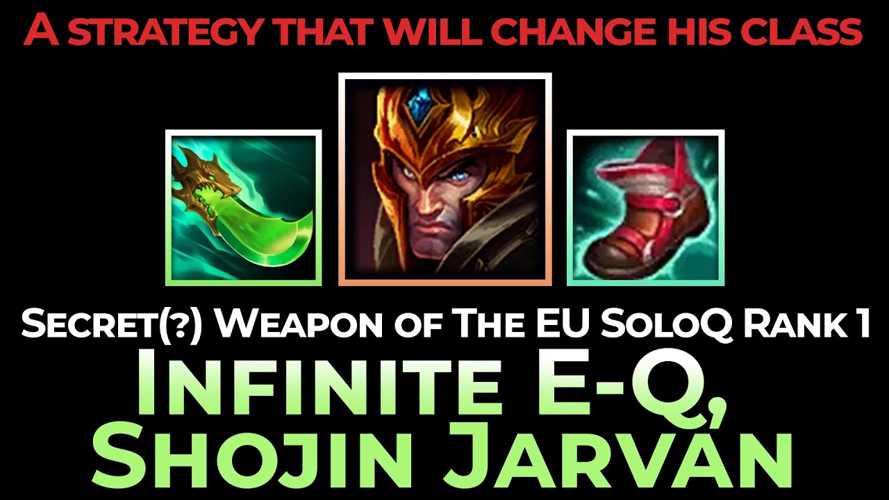 Infinite E-Q Build, Shojin Jarvan IV - YouTube