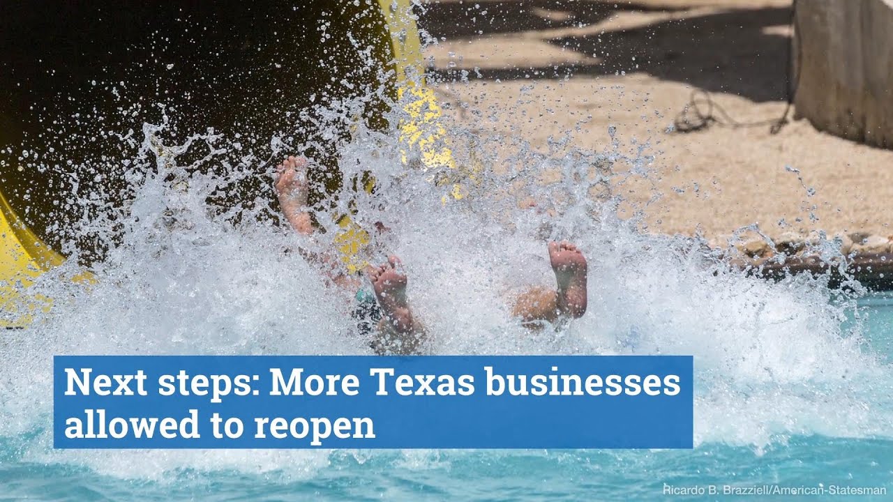 Next steps: More Texas businesses allowed to reopen - YouTube