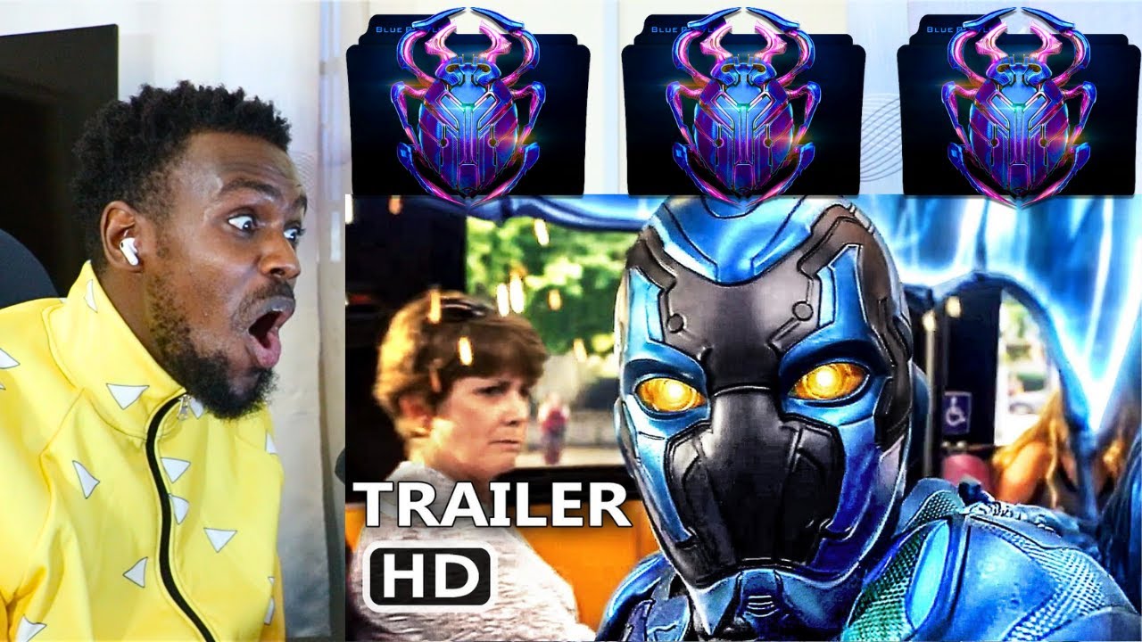 Blue Beetle – Official Trailer REACTION VIDEO!!! - YouTube