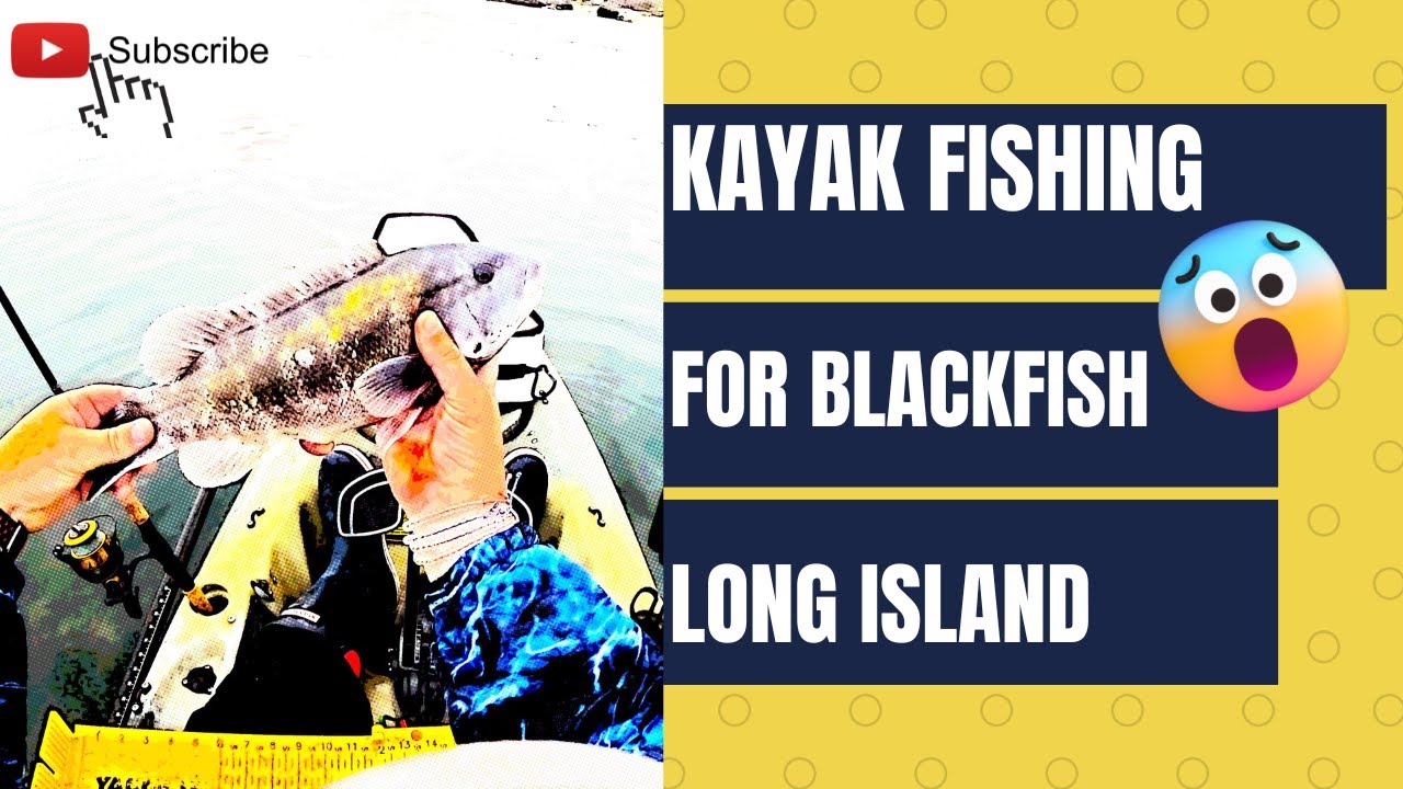 Kayak Fishing the Long Island Sound for Blackfish / Tautog - YouTube