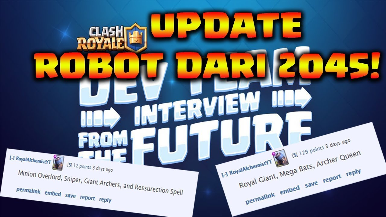ROBOT DARI 2045 TENTANG UPDATE CLASH ROYALE - Clash Royale Indonesia ...