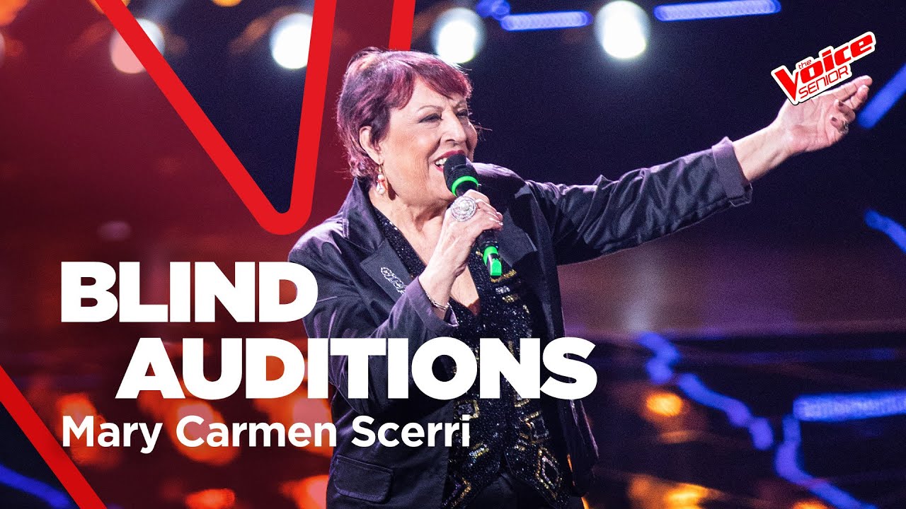 Mary Carmen, la Rita Pavone di Malta | The Voice Senior Italy 3 | Blind ...