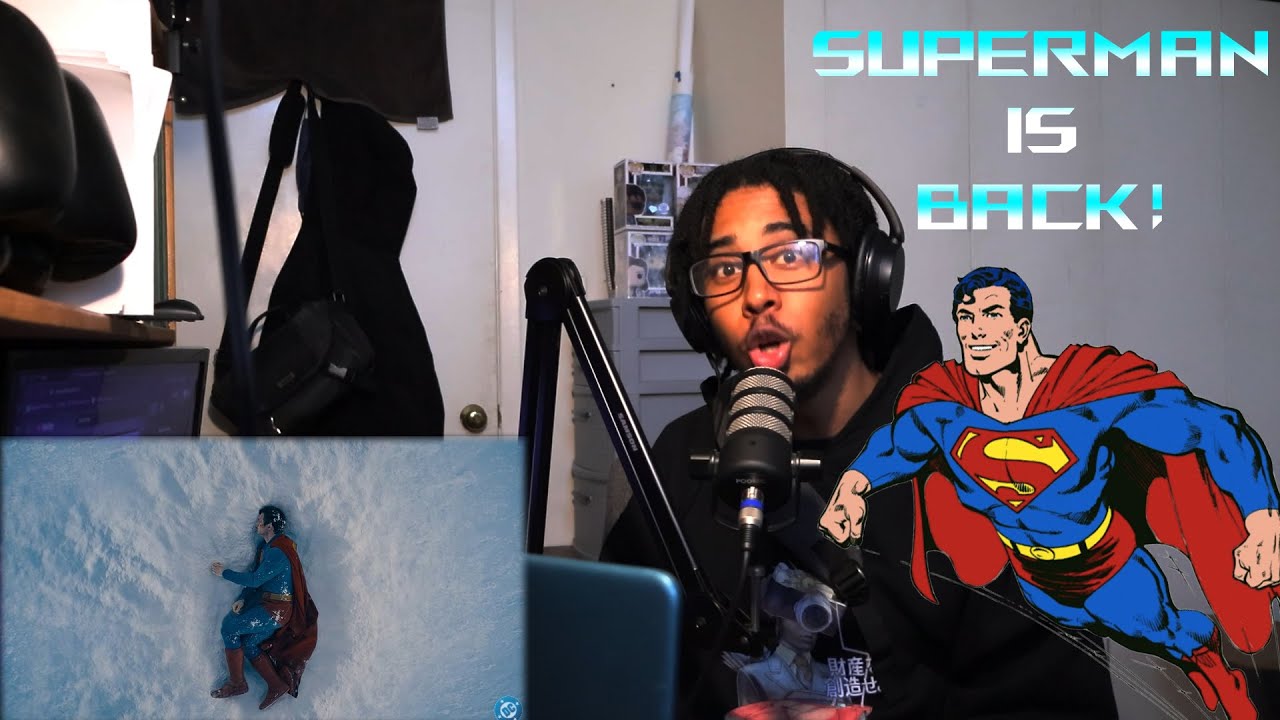 James Gunn Cooked! | Superman | Official Teaser Trailer Reaction - YouTube
