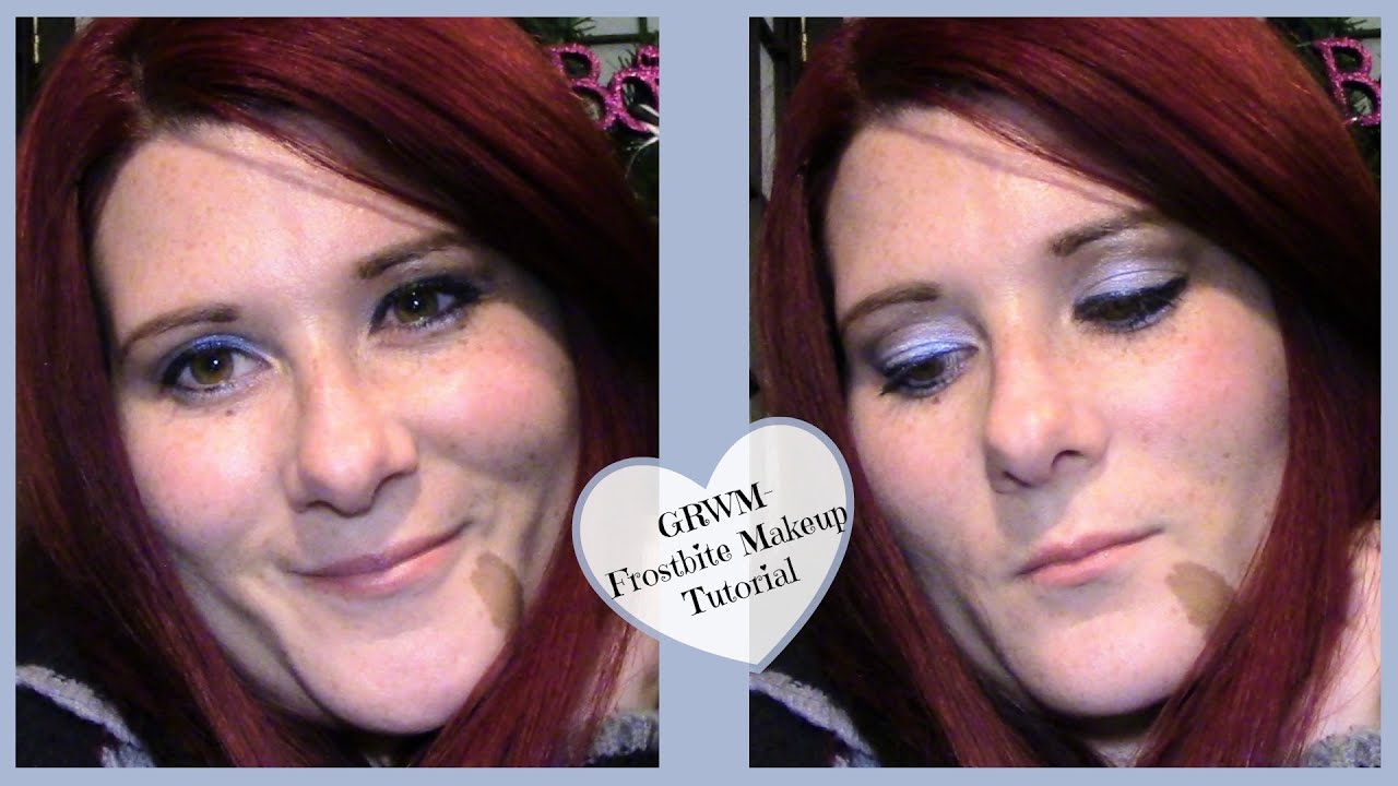 GRWM- Frostbite Makeup Tutorial - YouTube